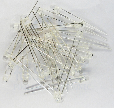 100pcs 3mm RGB (Red, Green, Blue) Fast Flash Round LED Lamps Rainbow ...