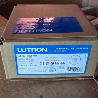 Lutron Dual Technology Ceiling Mount Sensor LOS-CDT-2000-WH | eBay