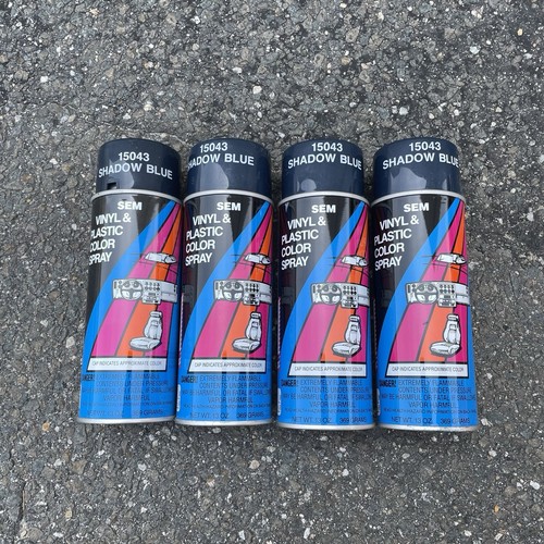 SEM 15043 Shadow Blue Vinyl And Plastic Spray Paint Aerosol 3 New 1 ...