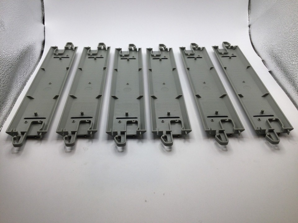 HO Scale Bachman E-Z Track Set of 10 (6x 92123A6-1, 4x 92124A8-2) | eBay