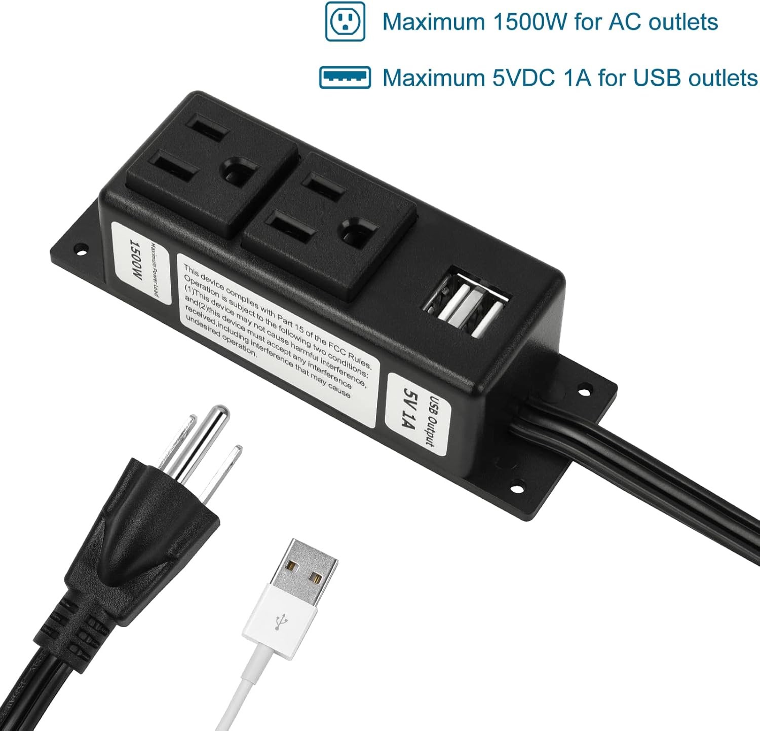 Gun Safe Power Outlet Kit, Gun Safe Accessory Electrical Outlet with ...