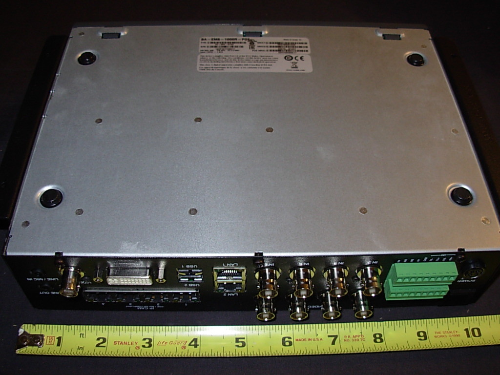 1x Verint Edge VR 80 BA-EM8-1000R-POE 70-300-5722 2x 1TB for RAID 1 ...