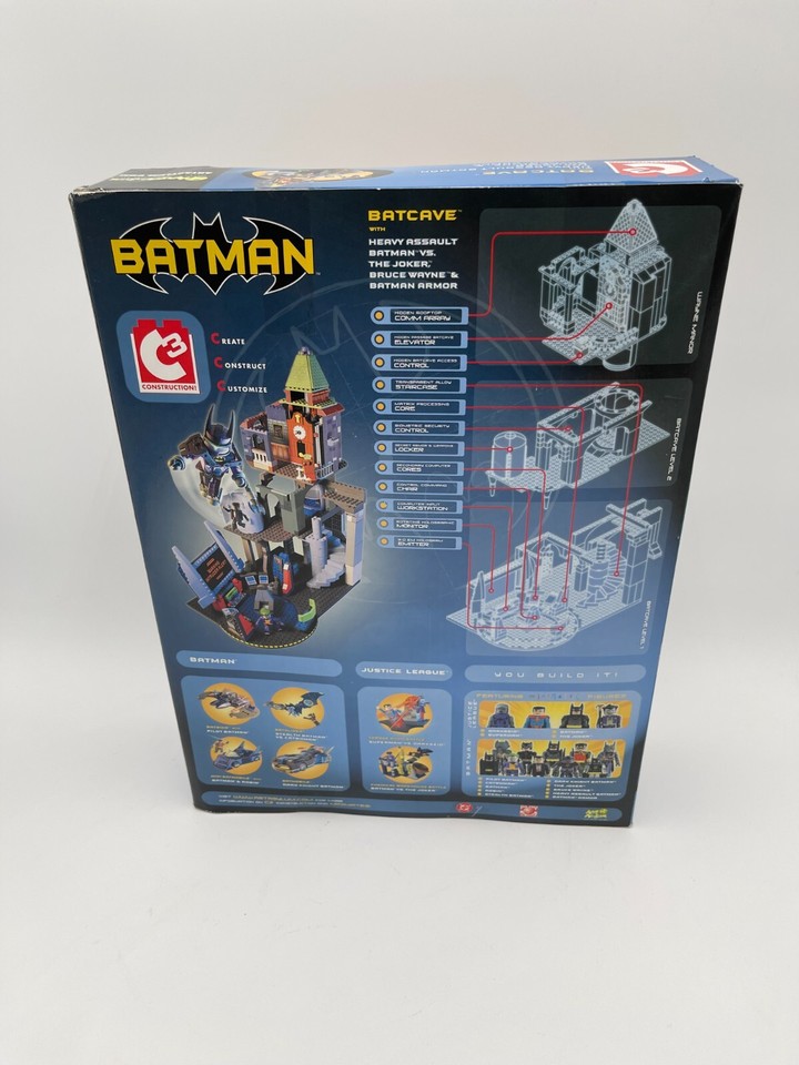 DC C3 Construction Batman Batcave With MInimates New in Box ...