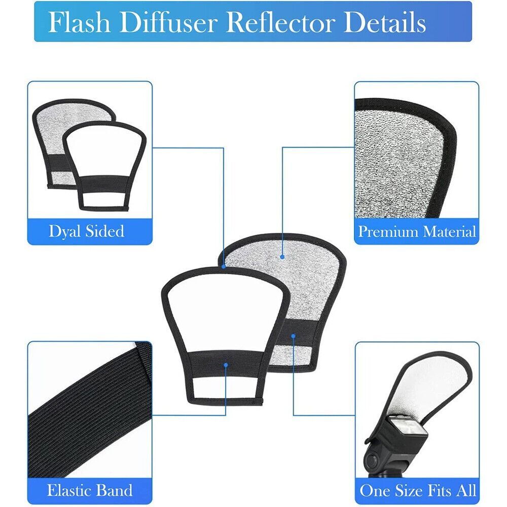 Camera Flash Diffuser for Canon Canon Sony Minolta Nikon Tumax Cameras ...