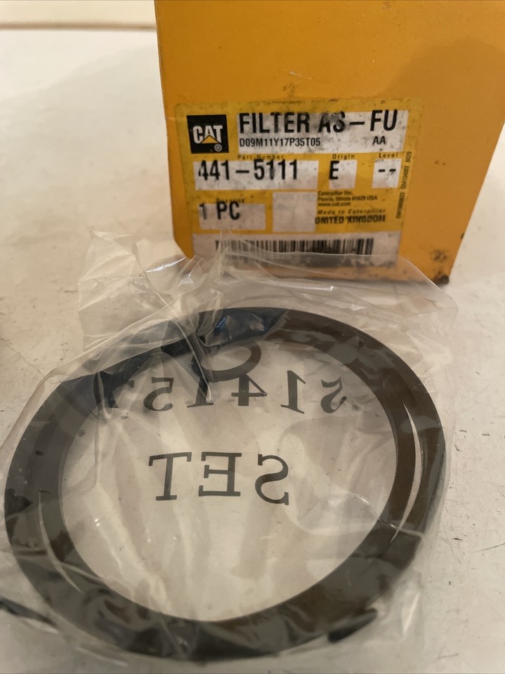 GENUINE CATERPILLAR CAT 441-5111 FUEL FILTER AS-FU NEW OEM 4415111 | eBay