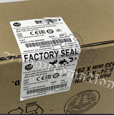 AB 2080-LC50-48AWB Micro850 48 I/O EtherNet/IP Controller NEW Sealed ...