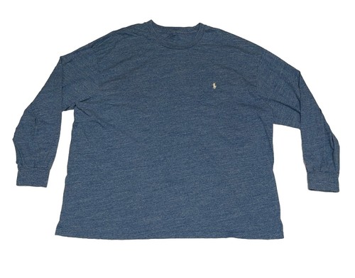 Polo Ralph Lauren Pocket T Shirt Mens 3XB Big 3x Crew Neck Long Sleeve ...