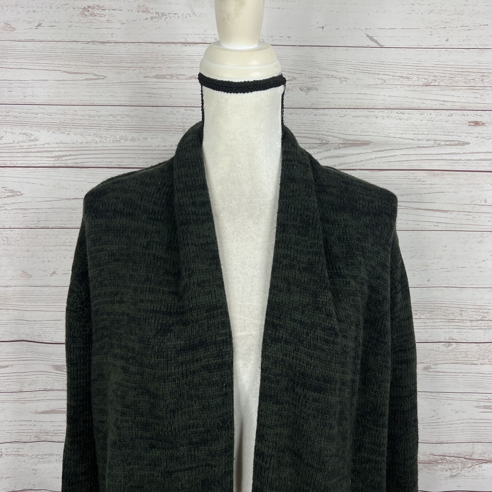 Market & Spruce Open Front Knit Cardigan Sweater Size… - Gem