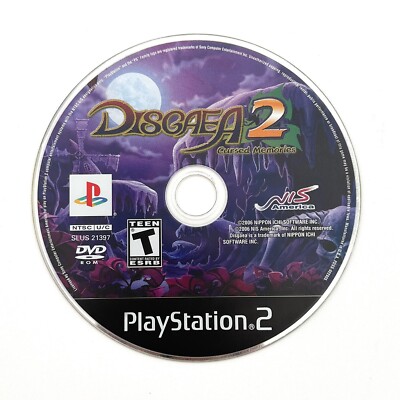 Disgaea 2: Cursed Memories (PlayStation 2, 2006) PS2 Game Disc Only | eBay