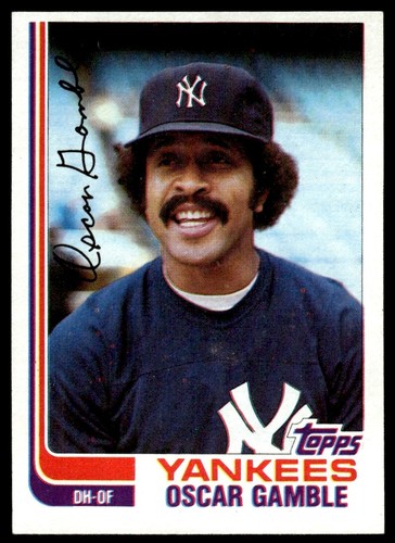 1982 Topps Oscar Gamble New York Yankees #472 | eBay