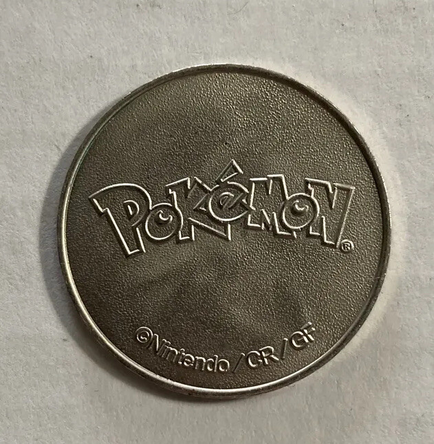 Limited Edition POKEMON LUGIA TOKEN COIN NINTENDO CR/GF/2001 WIZARDS ...