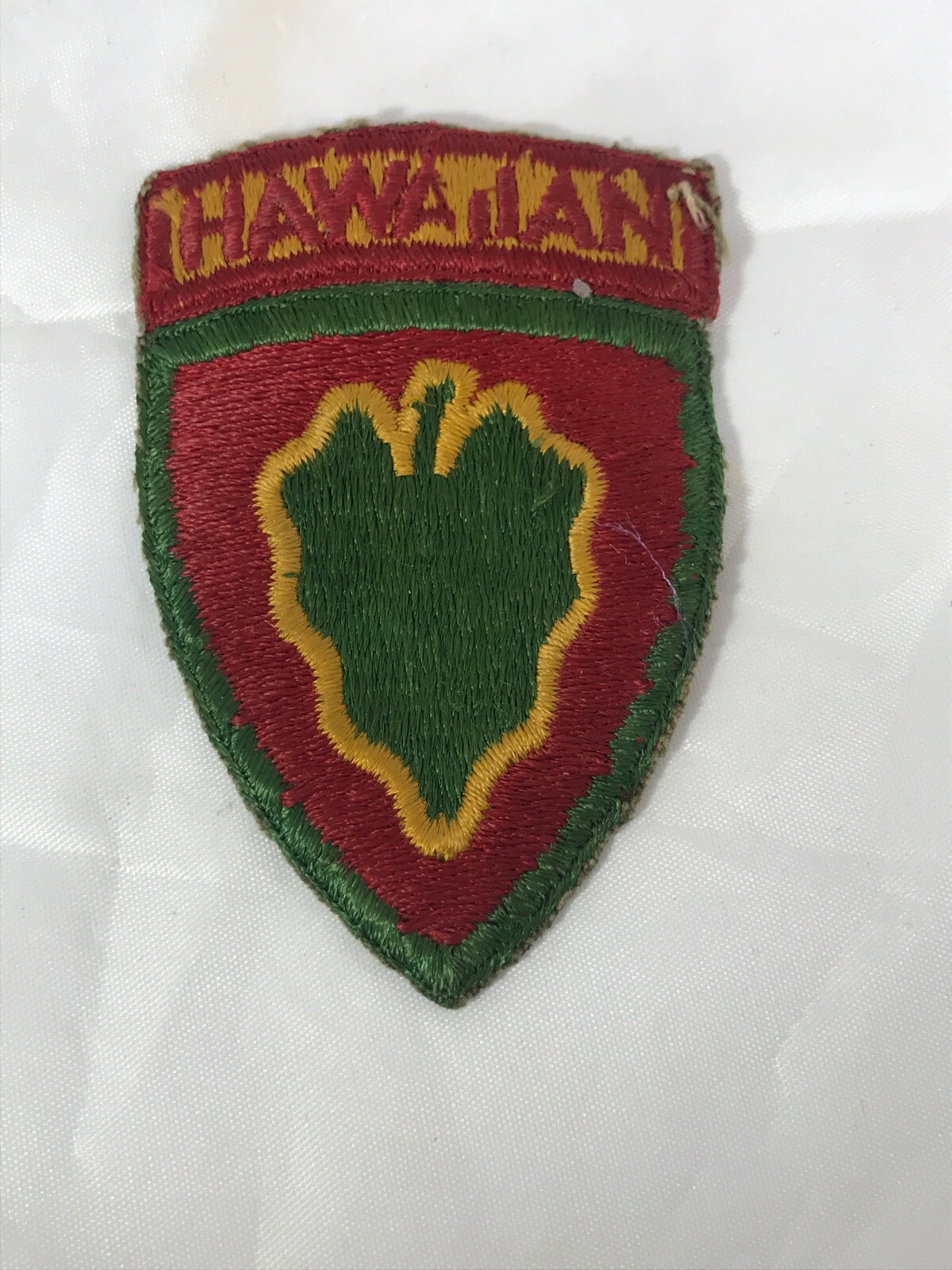 VINTAGE WWII ARMY 24TH INFANTRY PATCH HAWAIIAN | eBay
