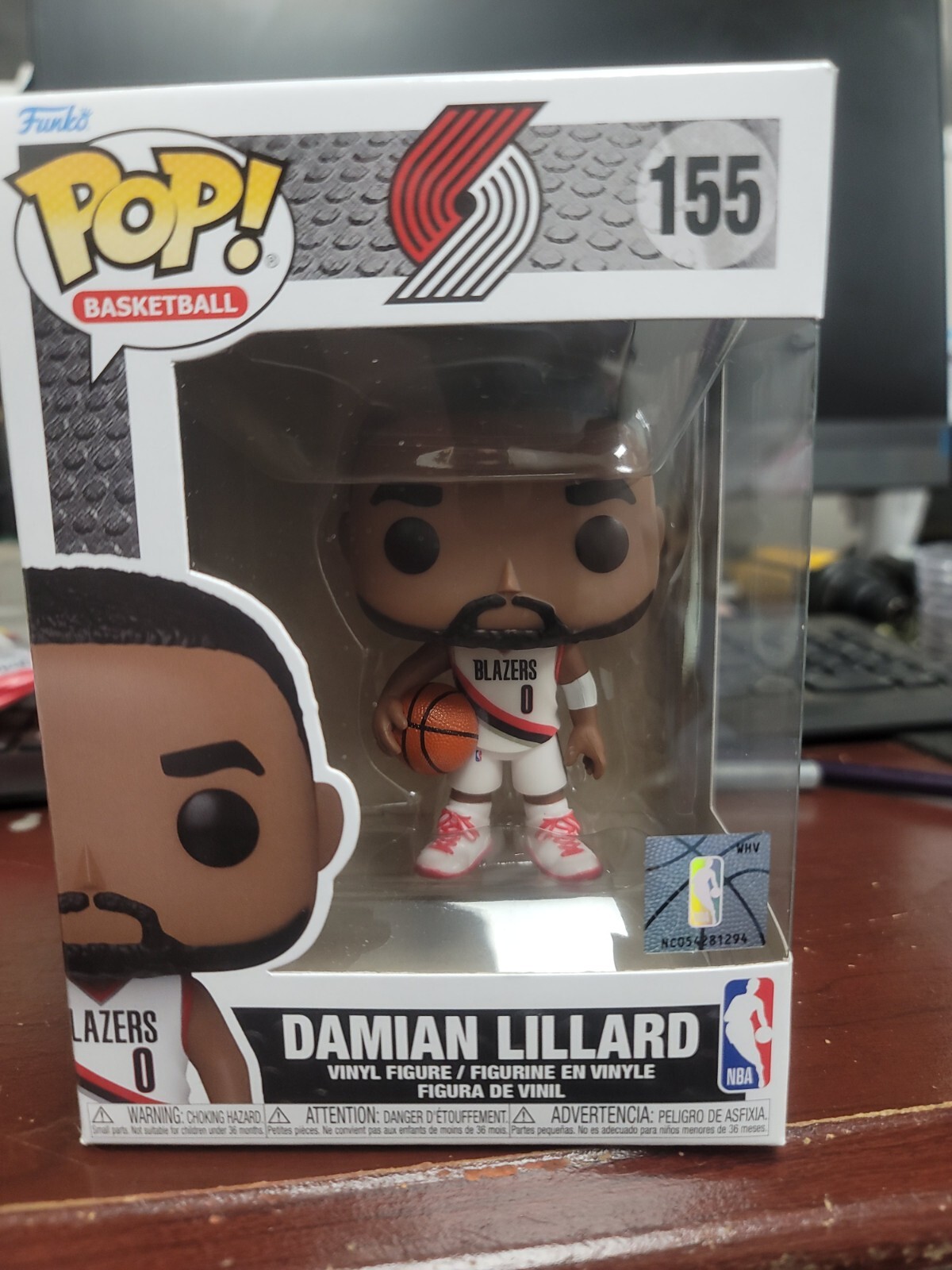 Funko Pop! Vinyl: Damian Lillard #155 for sale online | eBay
