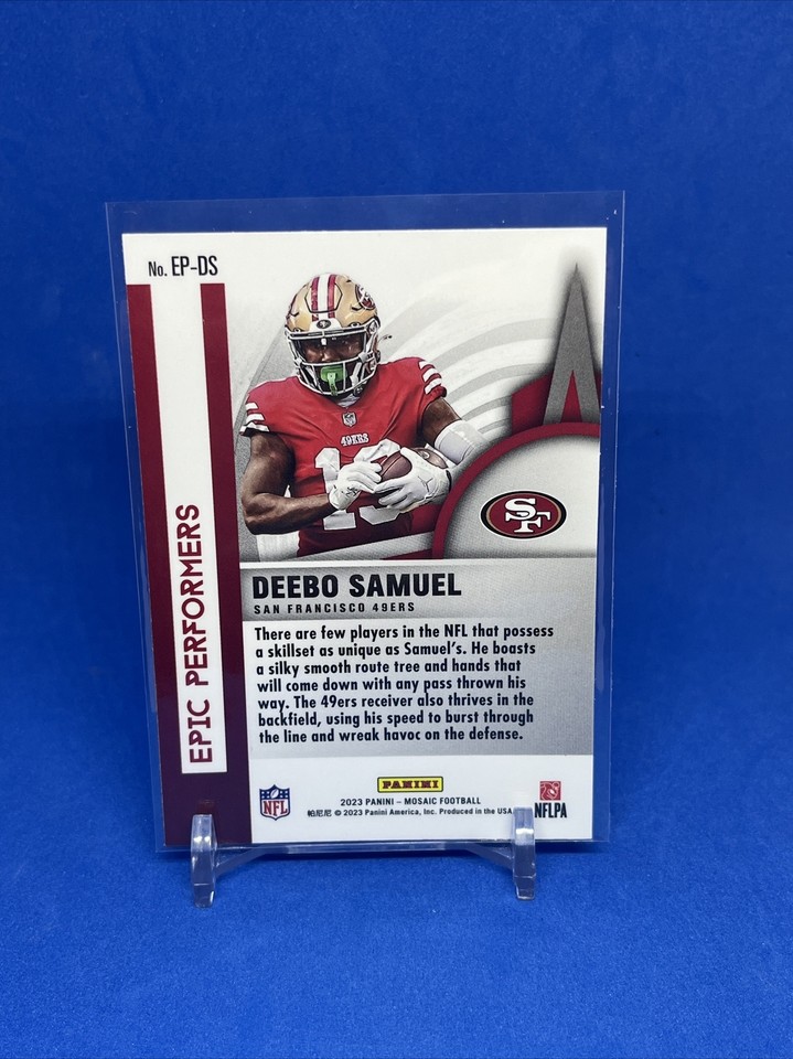 2023 Panini Mosaic Deebo Samuel Epic Performers #EP-DS, 49ers | eBay
