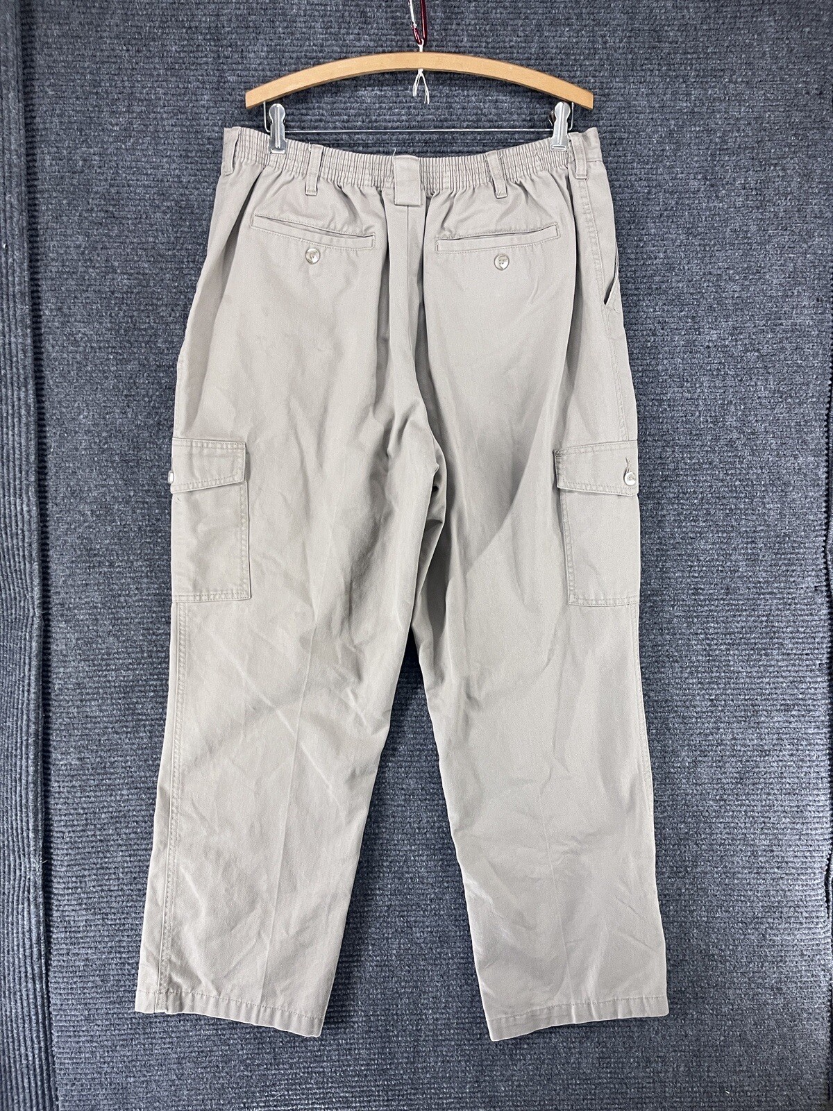 David Taylor Collection golf Cargo Pants 40x32 Beige … - Gem