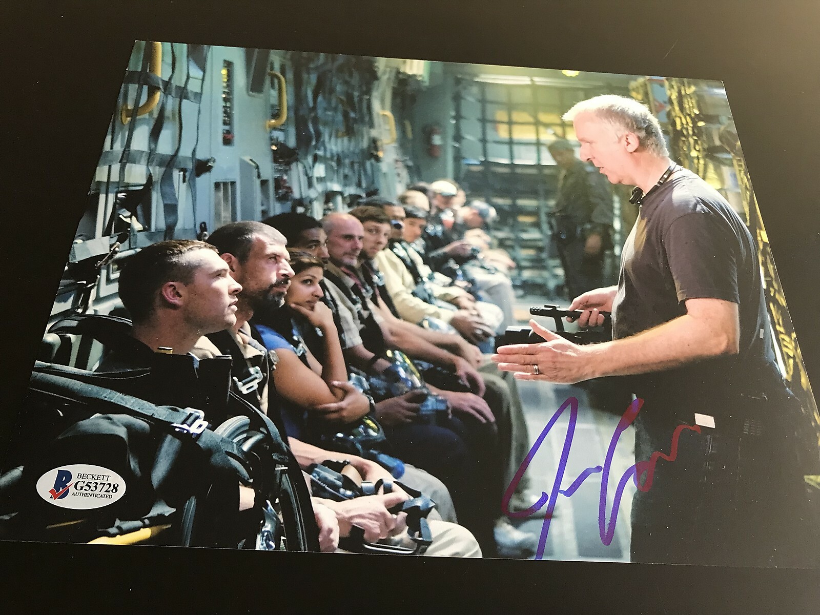 JAMES CAMERON SIGNED AUTOGRAPH 8x10 AVATAR DIRECTOR RARE BECKETT BAS ...