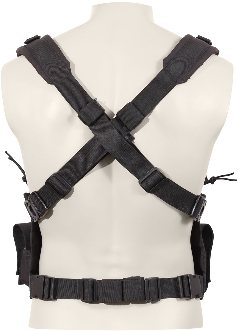 Tactical Operator Chest Rig MOLLE Pouches Belt Military Police Army ...