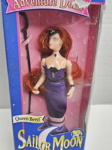 Bandai Sailor Moon QUEEN BERYL Adventure Doll 6" NRFB 1995 | eBay