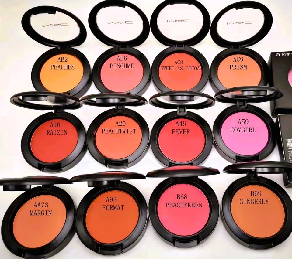 MAC Powder Blush net 6g/0.21 oz Brand New In Box PICK YOUR SHADE/color ...