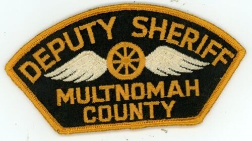 OREGON OR MULTNOMAH COUNTY DEPUTY SHERIFF OLD RARE VINTAGE SHOULDER ...