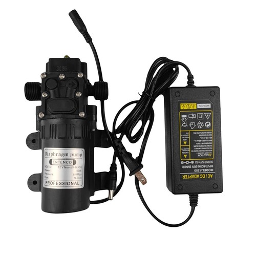 12V Misting Pump 160PSI High Pressure Booster Diaphragm Water Sprayer ...