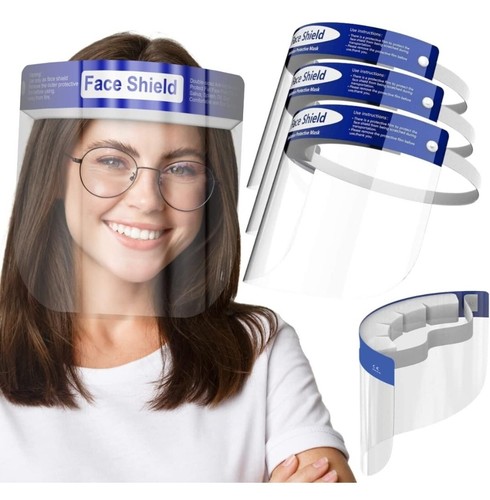 10-Pack Face Shield Reusable Washable Protection Cover Face Mask Anti ...