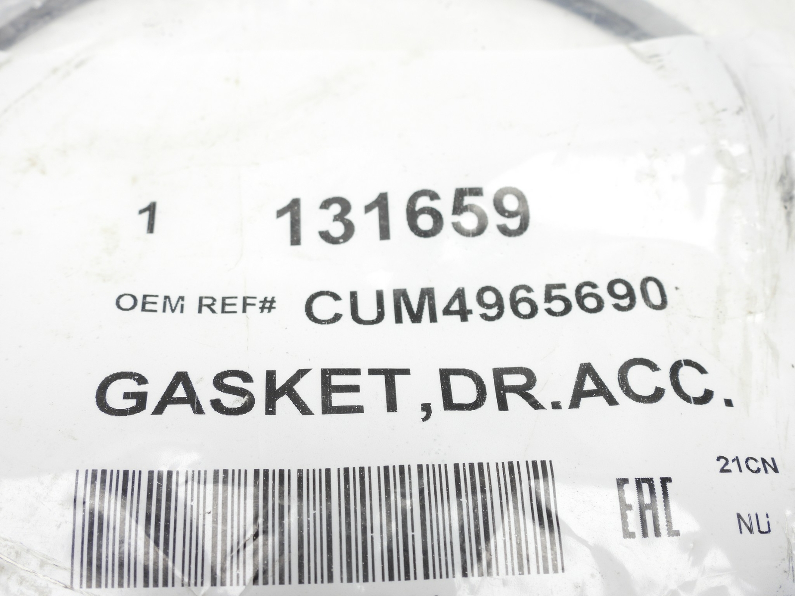 Accessory Drive Mounting Gasket for Cummins ISX Pai# 131659 Ref ...