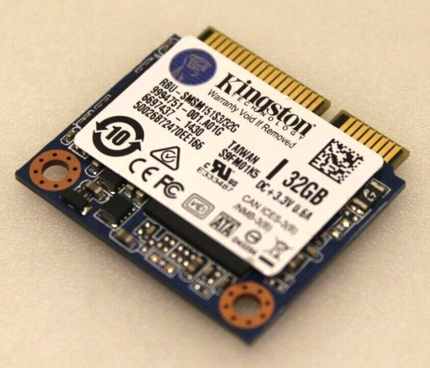 Smsm151s3/32g Jy1kv SSDR Adata 32g mSATA Mini Pci-e 5460 Dell Kingston ...