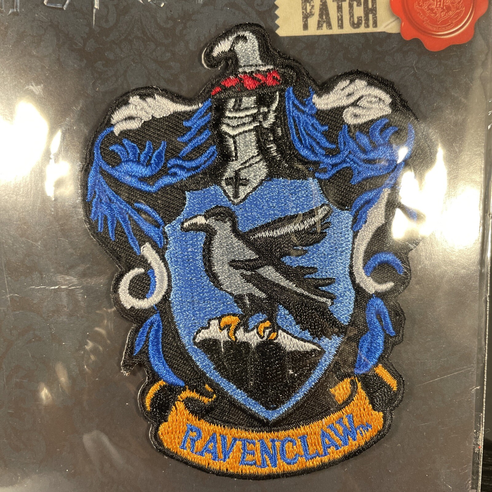 Harry Potter RAVENCLAW House Crest Embroidered Iron On Patch NEW | eBay