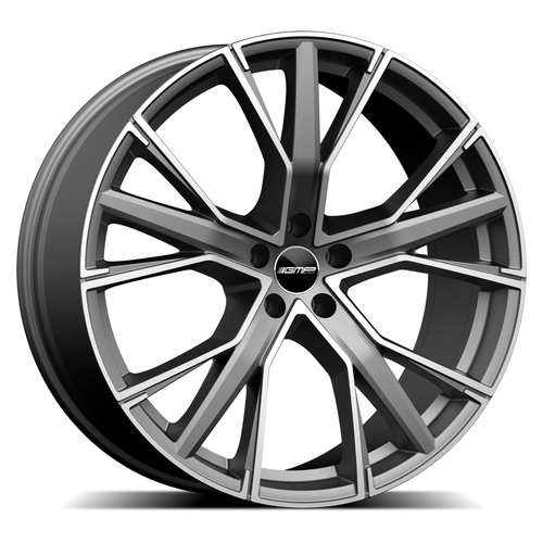 4 Jantes GMP GUNNER MATT ANTHRACITE DIAMANT 22 POUCES VOLVO XC60 XC90 ...
