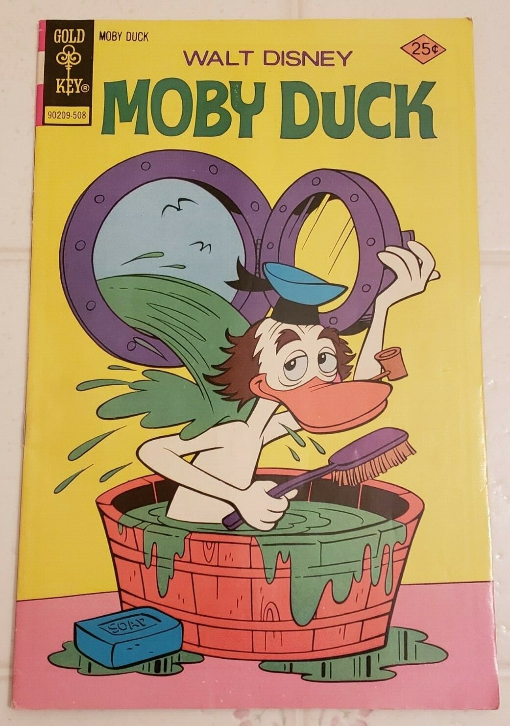 Vintage Walt Disney Moby Duck Comic Book. No. 19, August 1975 | eBay