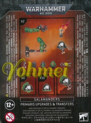 Salamanders Primaris Upgrades and Transfers - Space Marines - Warhammer ...