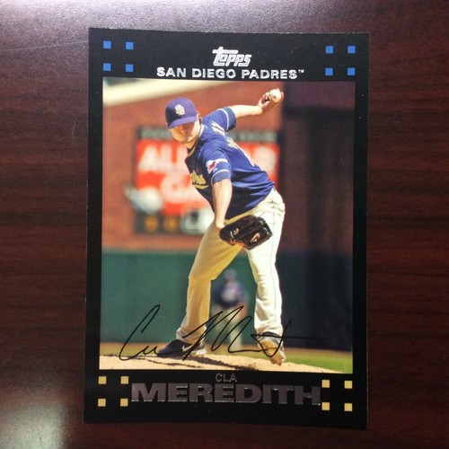 2007 Topps #191 Cla Meredith San Diego Padres | eBay