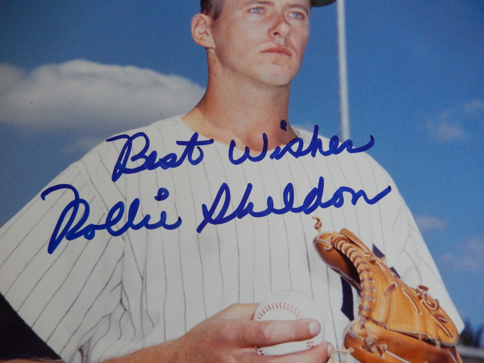 Rollie Sheldon Autographed 8" X 10" Photograph | eBay