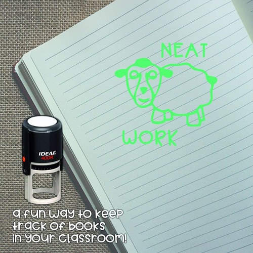 Neat Work Teacher Stamp, Teachers Stamp, Marking Stamp - GREEN | eBay
