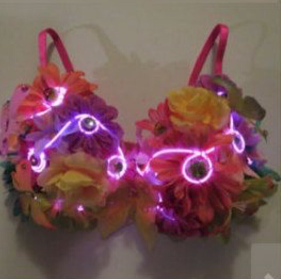 Flower Rave Outfits