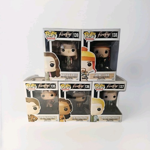 Funko Pop! Firefly Lot Set of 5 Vaulted Vinyl Figures TV Show Complete ...