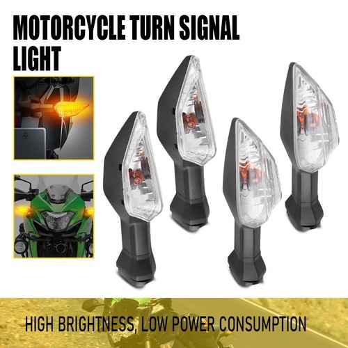 4PCS Motorcycle LED Turn Signals Flasher Lights For KAWASAKI KLR650 ...
