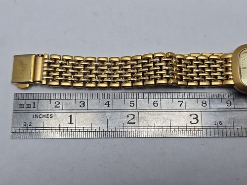 Womens Rare Perucci Milano Essential Watch 24k Gold Plate Swiss Movt ...