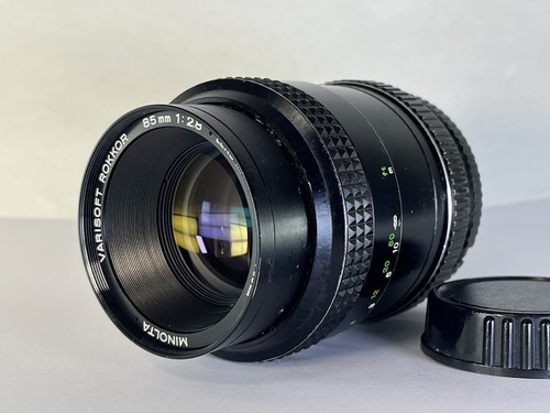 Minolta VARISOFT ROKKOR 85mm f/2.8 Lens – Varisoft Soft Focus, Rare ...