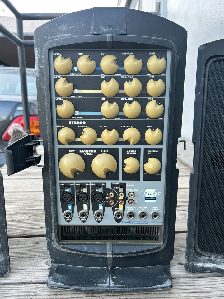 Fender Passport PD-150 All-in-One Portable PA System Mixer Ampliifier ...