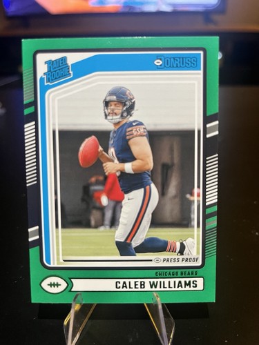 2024 Panini Donruss - Rated Rookie Green Press Proof #327 Caleb ...