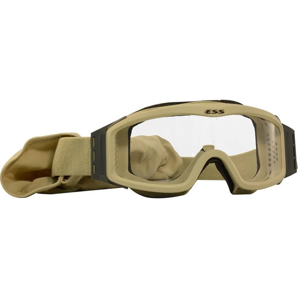USGI ESS Profile NVG Tan Goggles Clear Lens Only w/ Carrying Case | eBay