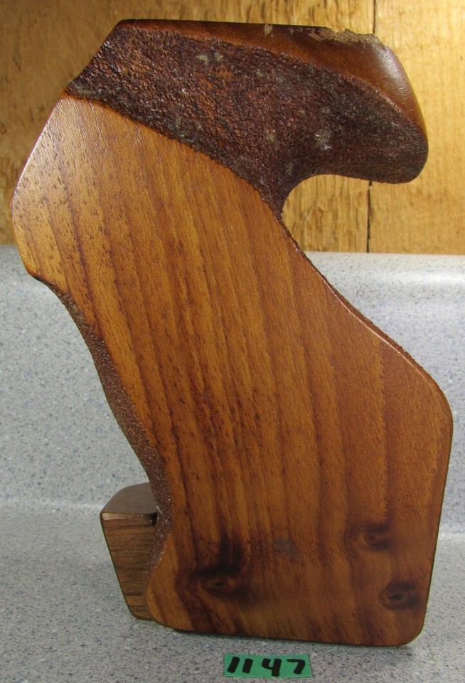 NICE Adjustable WALTHER GSP .22LR MATCH Target Stippled WALNUT Grips ...