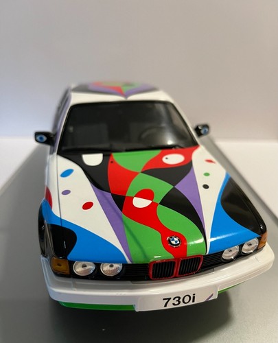 BMW art car die cast model, great condition, artist: CÉSAR MANRIQUE | eBay