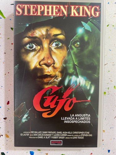 Cujo VHS Film Tape Horreur Stephen King | eBay