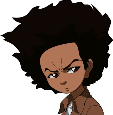 the boondocks sticker Huey Freeman weatherproof bumper vinyl decal | eBay