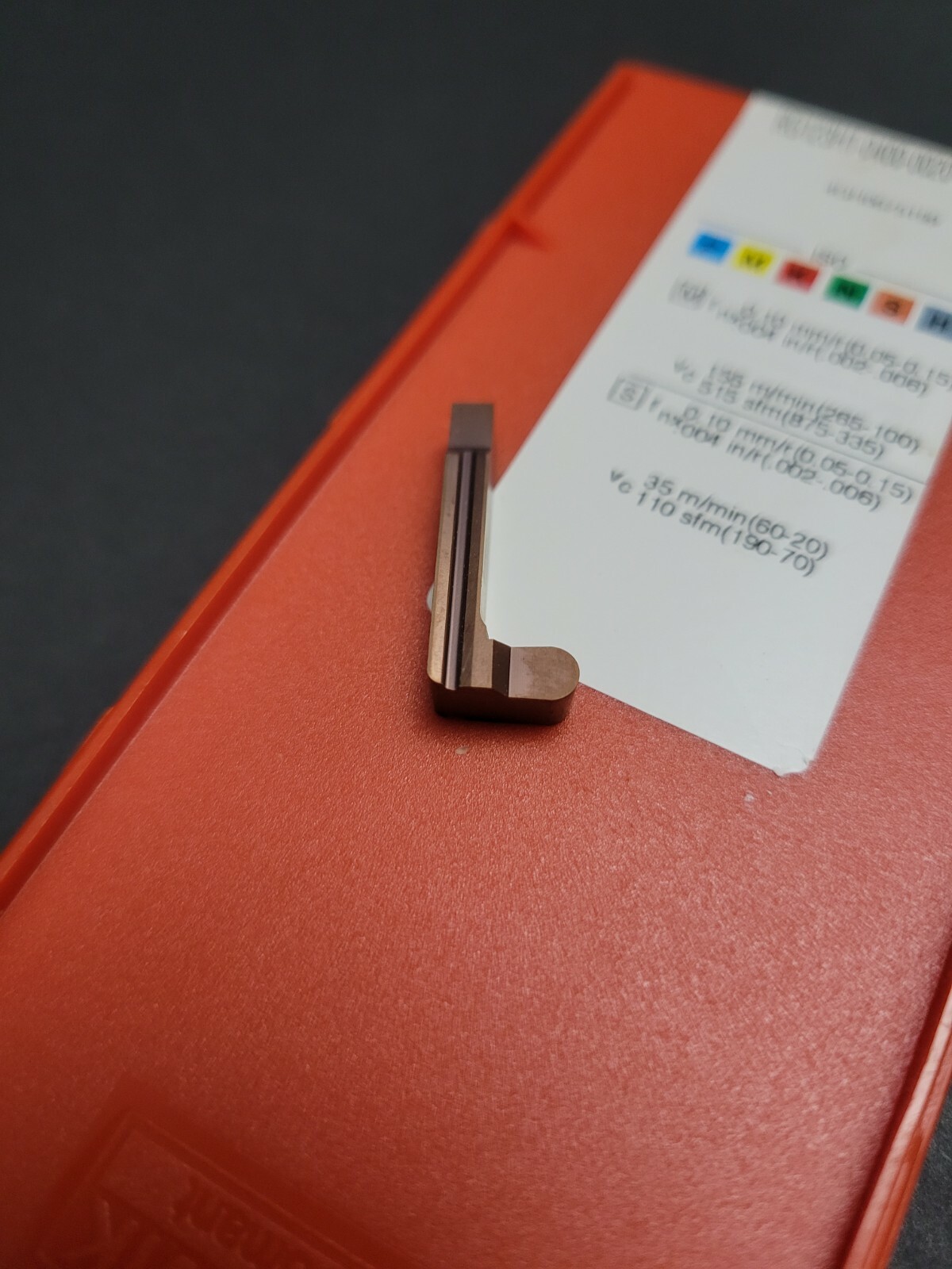 1pc Sandvik Coromant CoroCut 1-2 Carbide Grooving Insert ID Radius 2mm ...