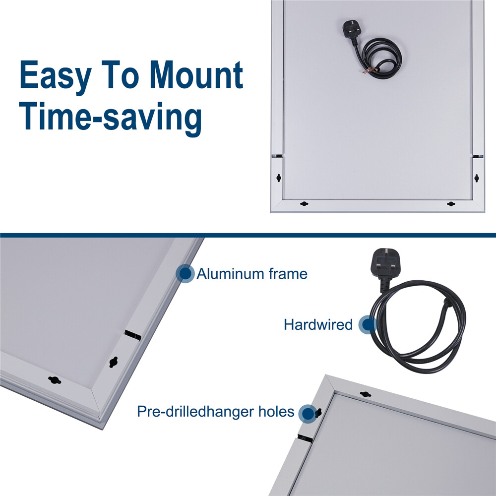 Large 500-1800MM LED Bathroom Mirror Front Backlit Anti-fog Mirror ...