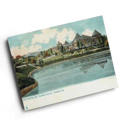 A4 PRINT - Vintage Georgia USA - Atlanta. Exposition Grounds, Piedmont ...